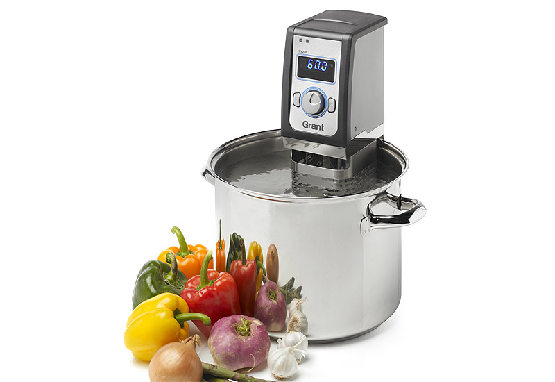 Catering Insight - Grant converts saucepans into sous vide baths