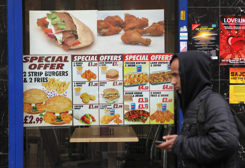 Catering Insight - London home to 8,000 fast food joints
