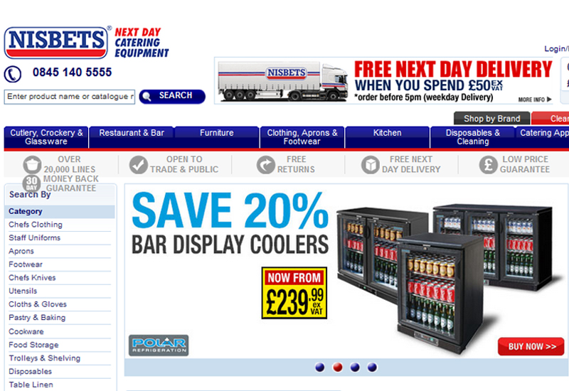 Catering Insight - Nisbets fires up online business