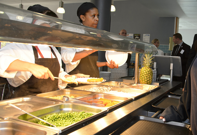 School kitchens money trickles in