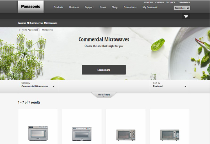 Catering Insight - Panasonic Pro-Cooking launches new website