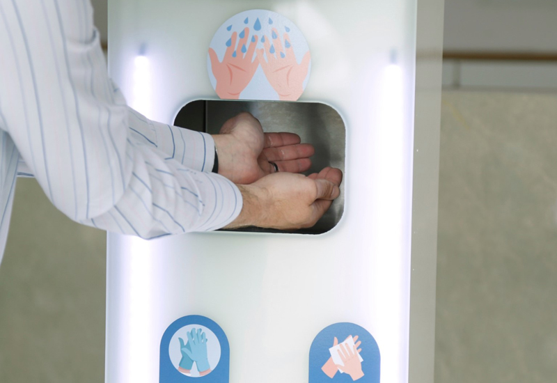 Catering Insight - New smart hand sanitising machine to provide hygiene ...
