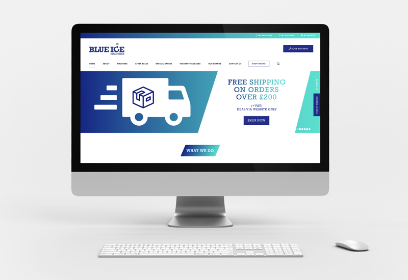 Blue Ice Machines unveils fresh website