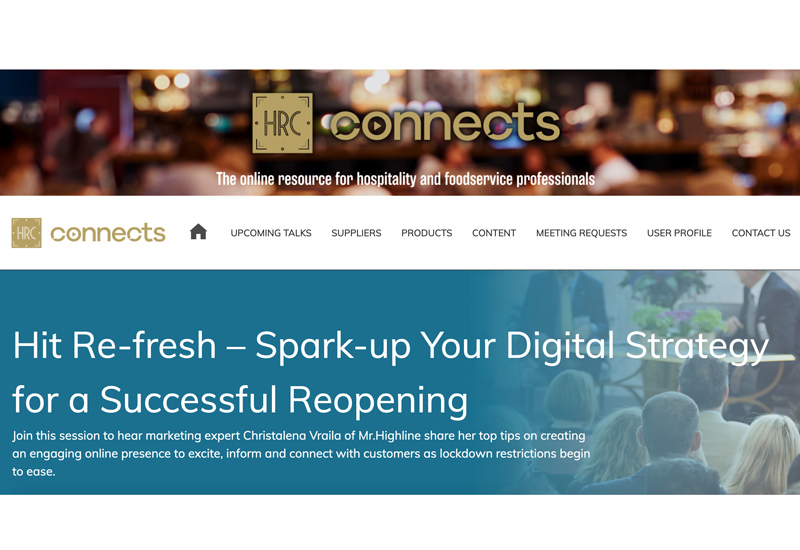 Catering Insight - HRC show launches digital platform
