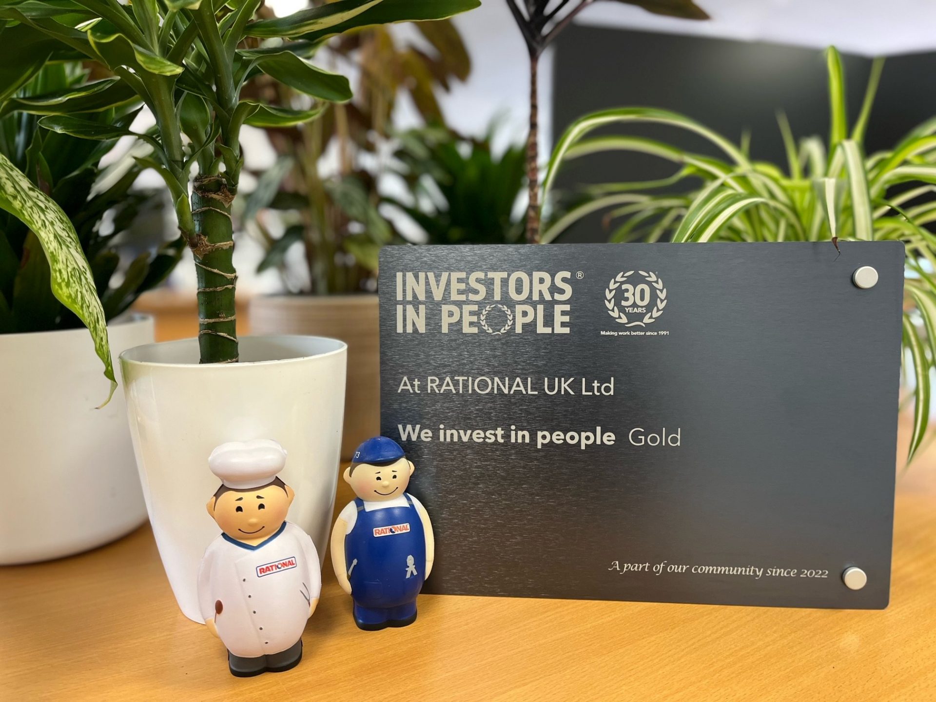 Catering Insight - Gold standard awarded to Rational UK team